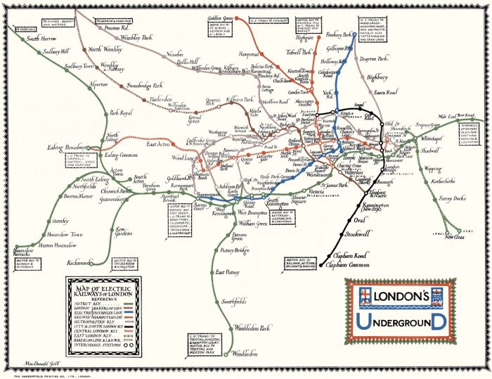 New England Transit Map - Stewart Mader
